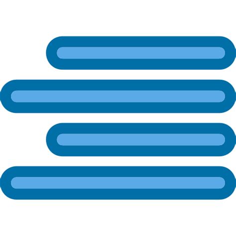 Align Generic Blue Icon