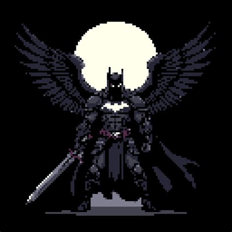 Winged Guardian Dark Knight Of The Moon