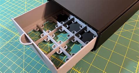 Linkable Gridfinity Drawers In Various Sizes By Cjs Download Free Stl