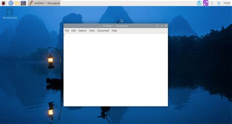 The Mousepad Text Editor Application