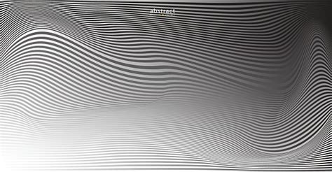아이디어 템플릿 배경 텍스처에 대한 추상 회색 흰색 파도와 라인 패턴 가리기에 대한 스톡 벡터 아트 및 기타 이미지 가리기 검은색 곡선 Istock