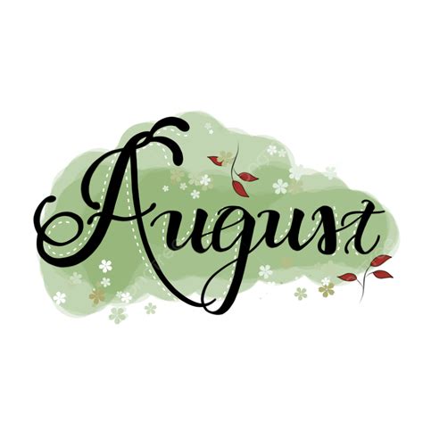 August Lettering Text Black Font August Lettering August August Font