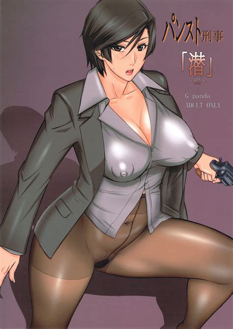 Rule Breasts Cover Page Highres Huge Breasts Midou Tsukasa Nipples Pantyhose Thick Thighs