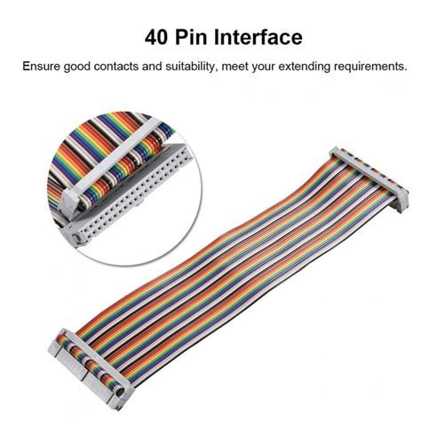 Gpio Adapter Cable Safe Copper Core Gpio Cable Convenient For Desktop Extending Input Output