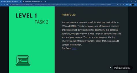 pallavi soldey on linkedin oasisinfobyte internship webdevelopment css html javascript