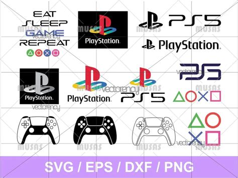 Ps5 Playstation Svg Vectorency