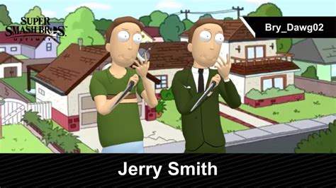 Jerry Smith Rick And Morty Mod For Super Smash Bros Ultimate Ssbu Mods