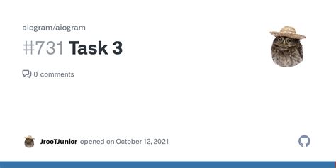 task 3 · issue 731 · aiogram aiogram · github