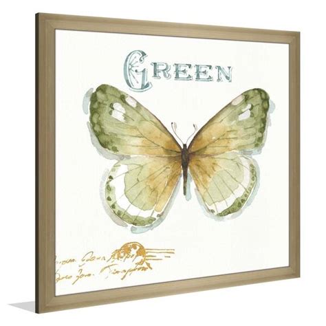 Lisa Audit My Greenhouse Butterflies Iv Framed Plexiglass Wall Art Bed Bath And Beyond 20467994