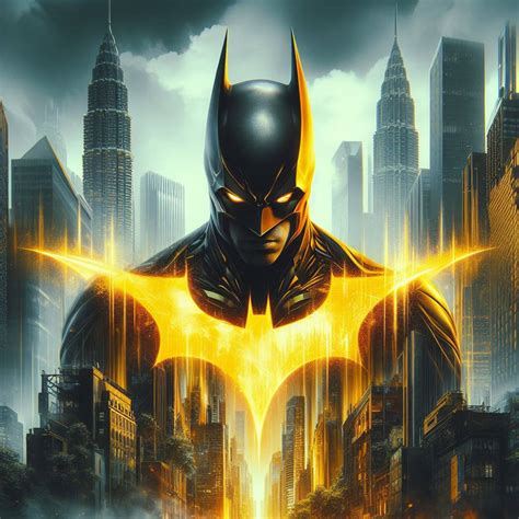 Batman Black And Yellow Abstract Ai By Max3ai On Deviantart