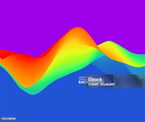 포스터 책 표지 전단지 배너에 대 한 추상 물결 모양 배경 동적 효과입니다 벡터 일러스트입니다 디자인 서식 파일입니다 0명에 대한 스톡 벡터 아트 및 기타 이미지 Istock