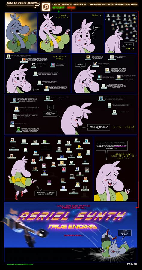 Asriel Synth Undertale Au Comic Pag 73 By Cybertrevil On Deviantart