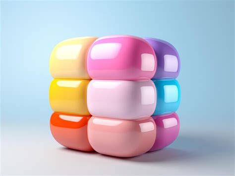 Premium Ai Image 3d Bubble