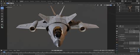 Scifi Interceptor Aircraft Model Turbosquid 1554961