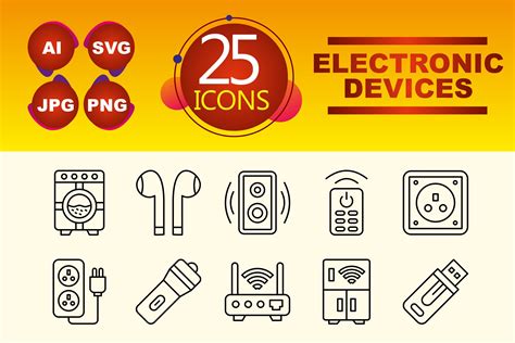 Electronic Devices Graphic By Circlontech · Creative Fabrica