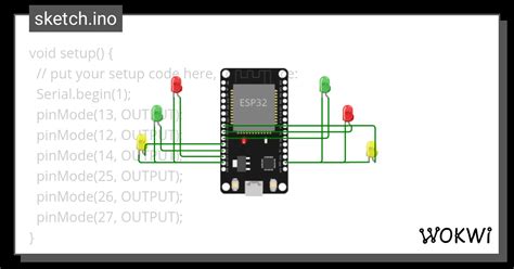 Lights Wokwi Esp32 Stm32 Arduino Simulator