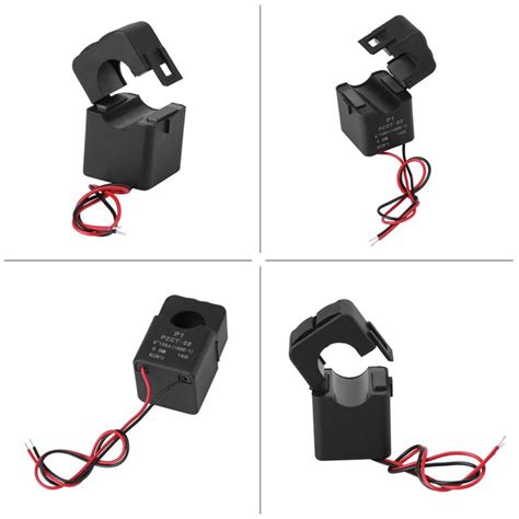 Coil Transformer Peacefair Pzct 02 Split Current Transformer Coil Sensor For 100a Amp Energy