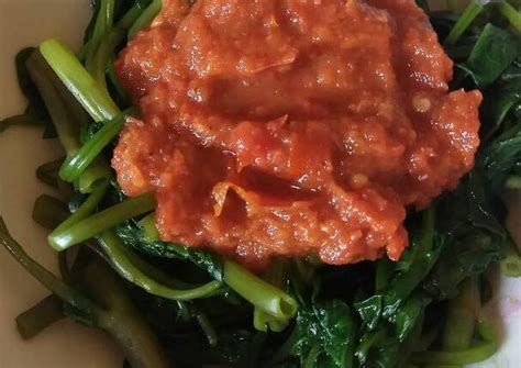 Resep Plecing Kangkung Oleh Marista Cookpad