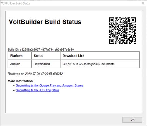 Making An APK File To Use VoltBuilder AppStudio