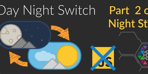 css day night switch css html only [part 2] dev community