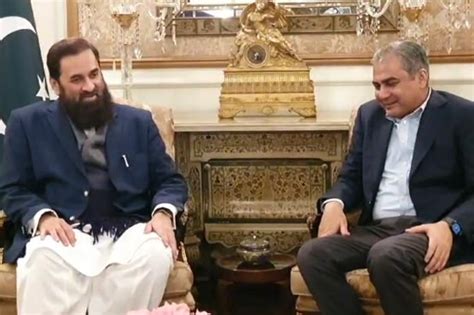 Roznama Dunya گورنر پنجاب سے محسن نقوی کی ملاقات، نگران سیٹ اپ کی