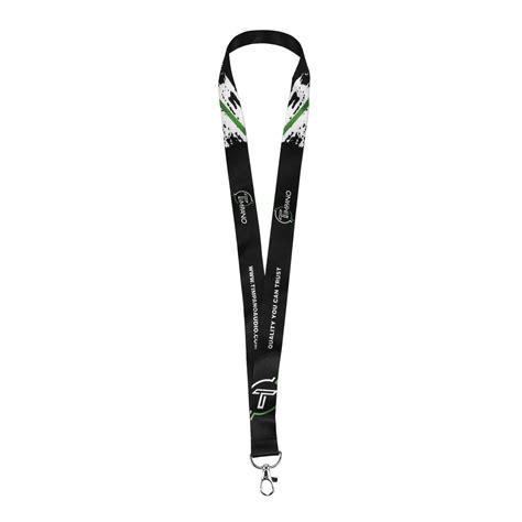 timpano black and green lanyard timpano audio