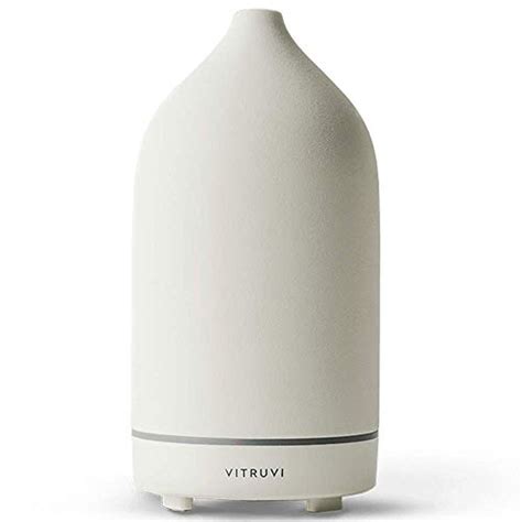 Vivitest Ceramic Diffuse Stone Essential Oil Diffuser Ultrasonic Aromatherapy Diffusers 100ml