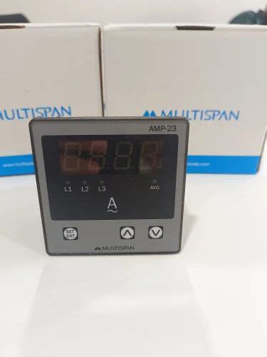 Three Phase Digital Ammeter For Industrial At ₹ 750 In Ahmedabad Id 2854321049473