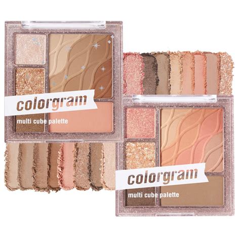 Colorgram Multi Cube Palette 5 Colors 01 Basic Cube Eyeshadow
