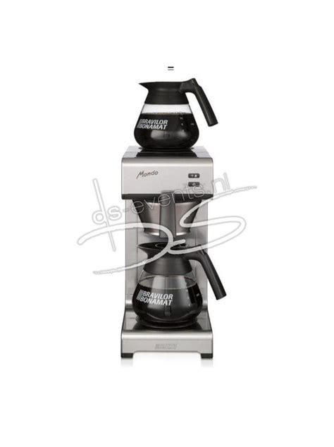 Bravilor Bonamat Mondo 1 Zetsysteem En 2 Glazen Kannen Incl Filters