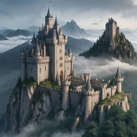 Castles Fortress Concept Art Fortress Concept Fantasy Castle