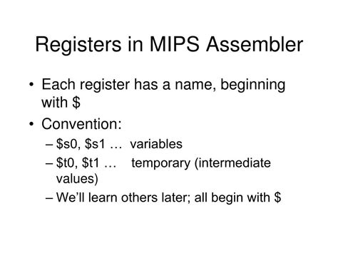 ppt exploring assembly language programming in cpsc 252 powerpoint