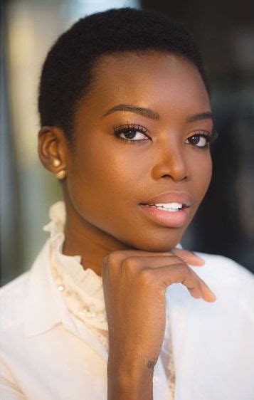 Maria Borges Short Natural Hair Styles Short Hair Styles For Round