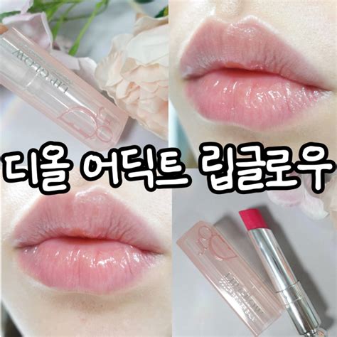 디올 어딕트 립글로우 쿨톤 립밤 추천 네이버 블로그