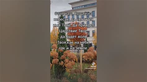 ОТЧЕ НАШ СУЩИЙ НА НЕБЕСАХ МОЛИТВА Youtube