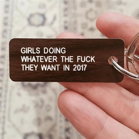 Variouskeytags Collaboration With The Wing Is Keytags Accessories Girlpower Feminist Gift