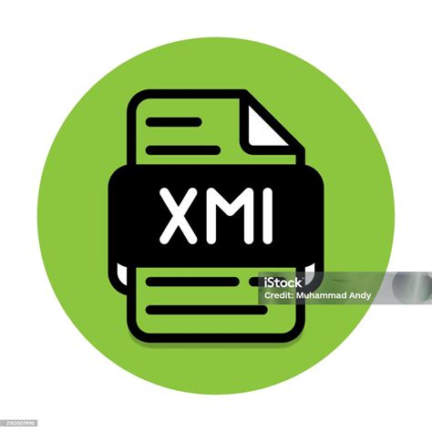 Xml 파일 형식 아이콘입니다 문서 또는 파일 데이터 확장자 형식입니다 검은색 채우기 윤곽선 스타일 사용 0명에 대한 스톡 벡터