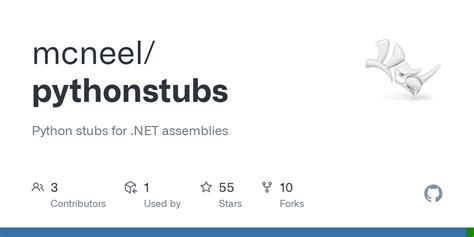 Github Mcneelpythonstubs Python Stubs For Net Assemblies