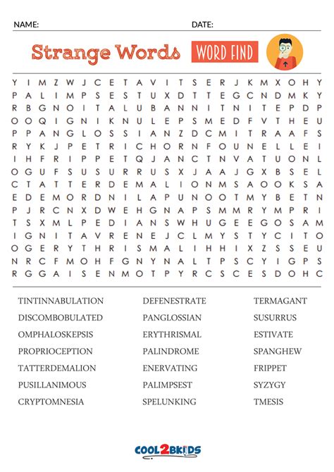 Printable Word Search Puzzles For Adults With Answers Crossword