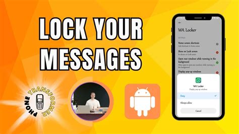 How To Lock Text Messages On Android Youtube