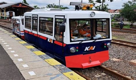 Dresin Kereta Api Kecil Yang Sedang Viral Bantentvcom