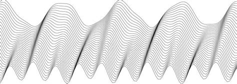 Abstract Wave Pattern With Flowing Lines For Modern Design And Visual Art Projects Stock Vector