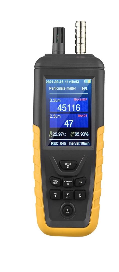 Tc 8200 Dust Particle Counter Pm25 Pm10 Detector Dust Concentration