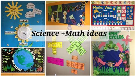 Classroom Decoration Science Andmath Ideas Softboard Bulletinboard Theme Ideas Youtube