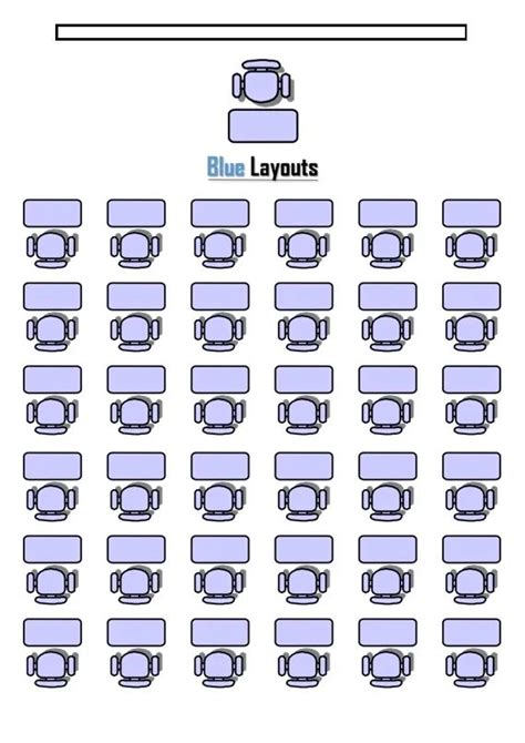 Seating Chart Template Computer Lab Seating Chart