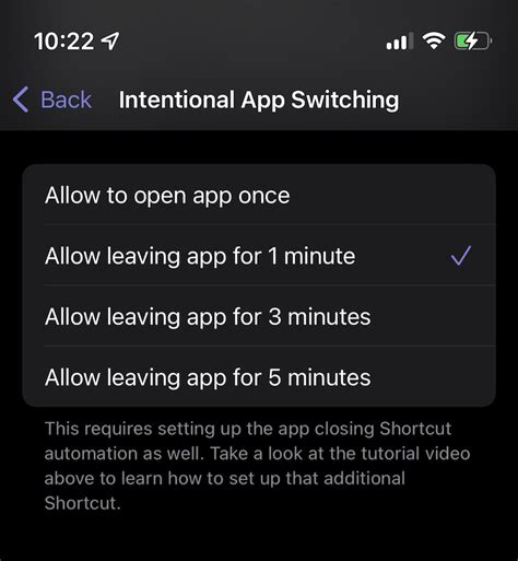 One Sec Quick App Switching Tutorial