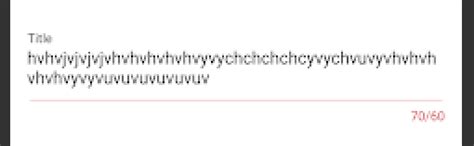 flutter why does textformfield let me input past maxlength stack