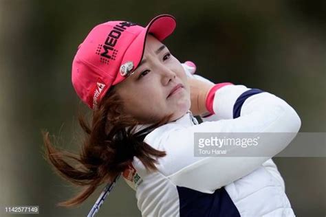 Yuting Seki Of China Hits A Tee Shot On The Third Hole During The Final