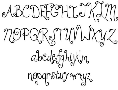 Jheri Curls Font By Kimberly Geswein Fontriver