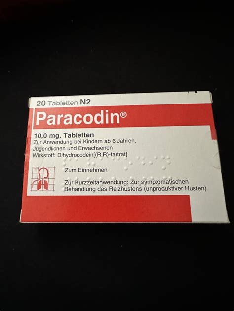 Paracodin Dosieren R Leande
